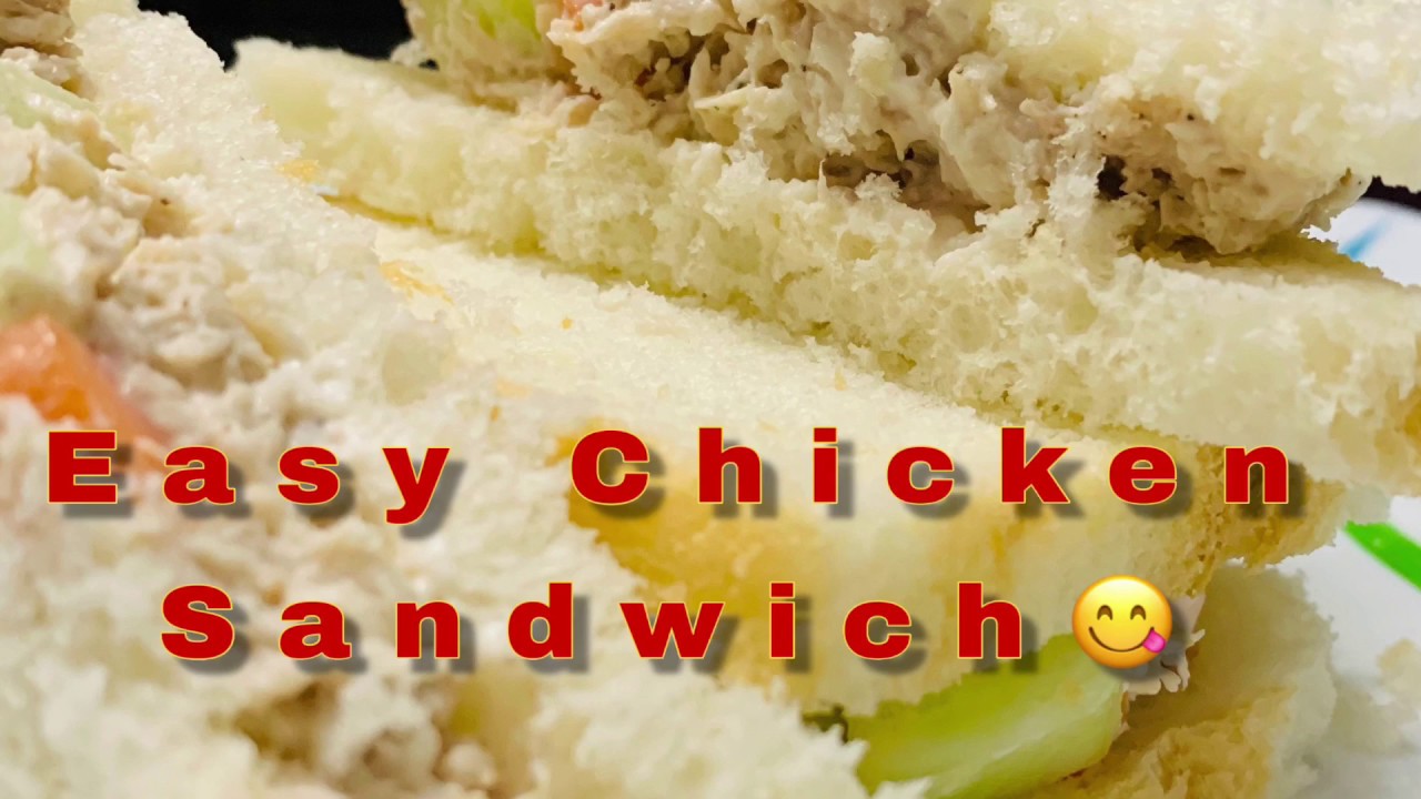 Easy chicken sandwich recipe/My version - UCOOK: Healthy Ideas