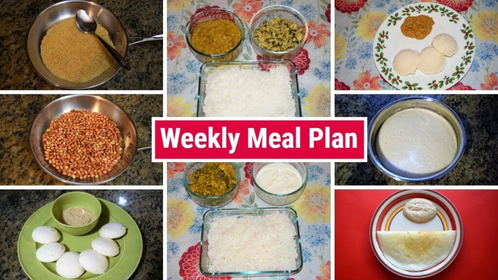 Weekly meal planning in Tamil | Weekly menu planning | Time Management ...