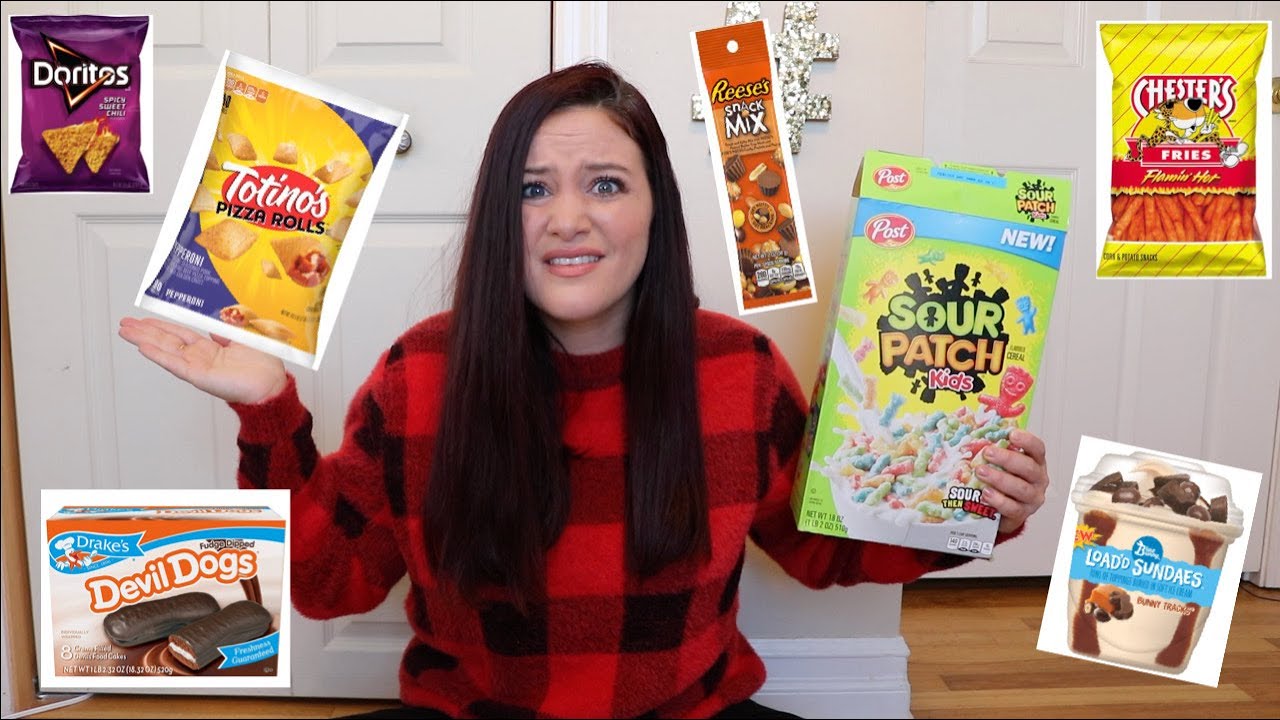 YOUTUBER TRIES HER SUBSCRIBERS FAVORITE SNACKS (part 2) | FLAMING HOT ...
