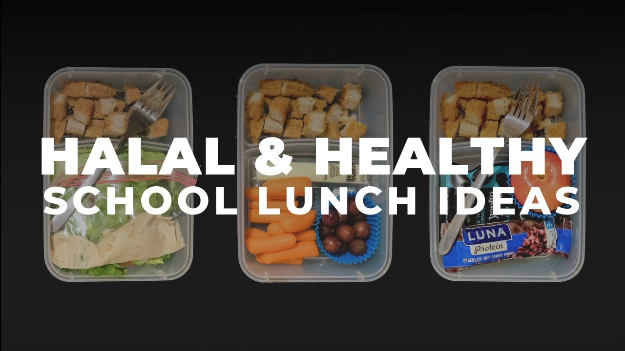 🍔 HALAL AND HEALTHY SCHOOL LUNCH IDEAS - UCOOK: Healthy Ideas