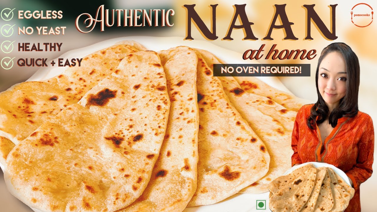 Make Delicious Naan at Home Easily | Eggless & Healthy | 簡単本格ナンの作り方 ...