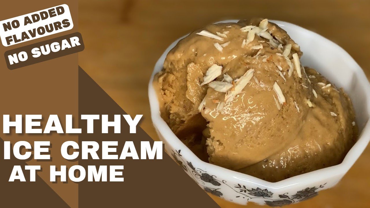 Healthy Chocolate ice cream recipe | How to make Healthy Chocolate ice ...
