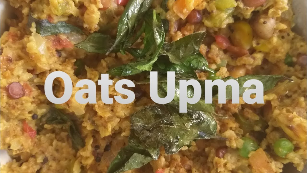 Oats Upma, Healthy breakfast recipe - UCOOK: Healthy Ideas