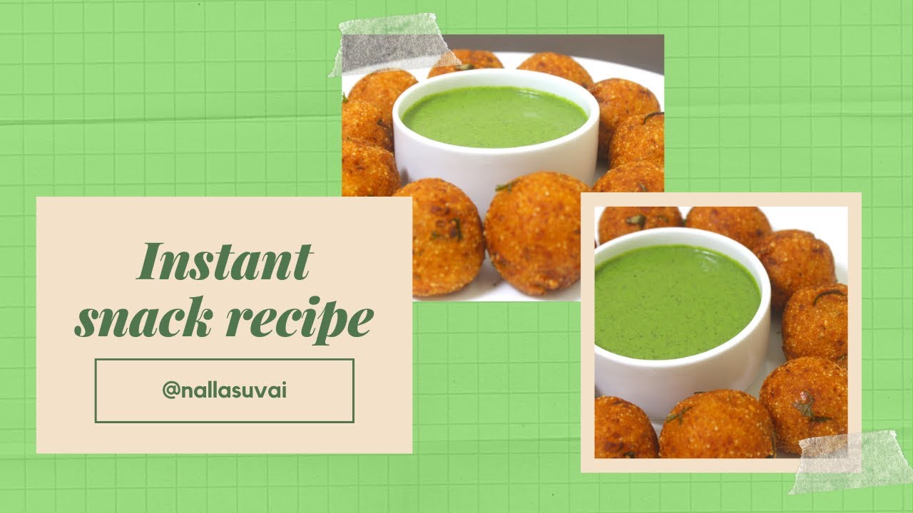 Instant snack recipe | Crispy and crunchy snack recipe | Quick easy ...