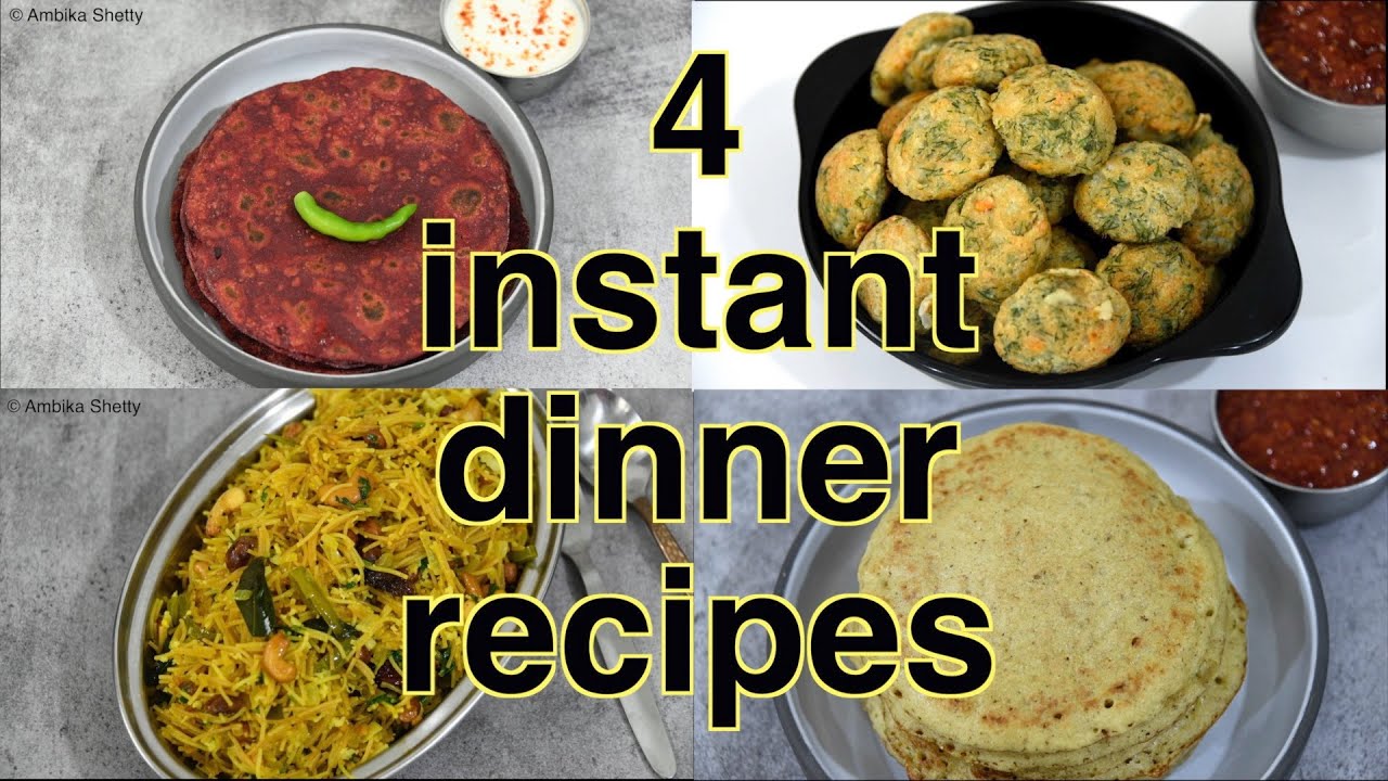 4 light & healthy dinner recipes | instant dinner recipes - UCOOK ...