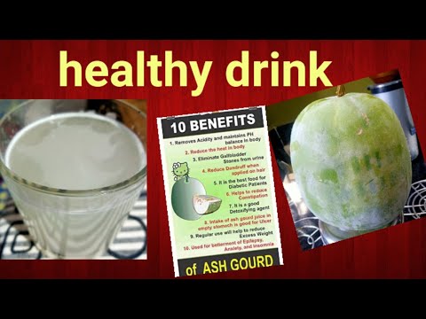 Ash gourd juice Recipe.A lot of health benefits Juice.#Ash gourd. ash ...