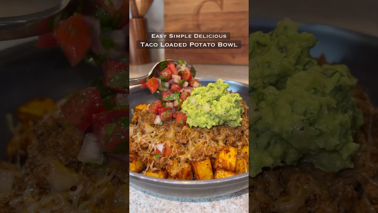 Taco Loaded Potato Bowl - UCOOK: Healthy Ideas