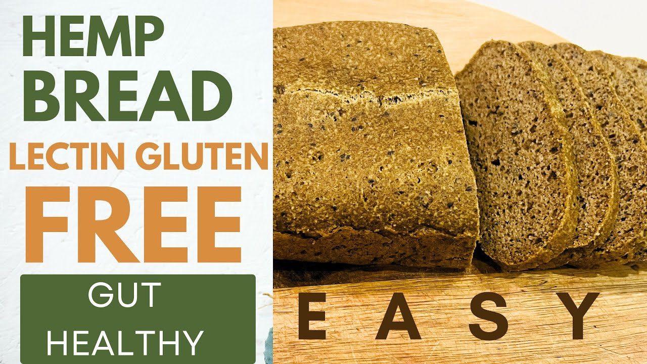 GUT HEALTHY FIBER AND PROTEIN RICH - Hemp & Basil Bread (Lectin Free ...