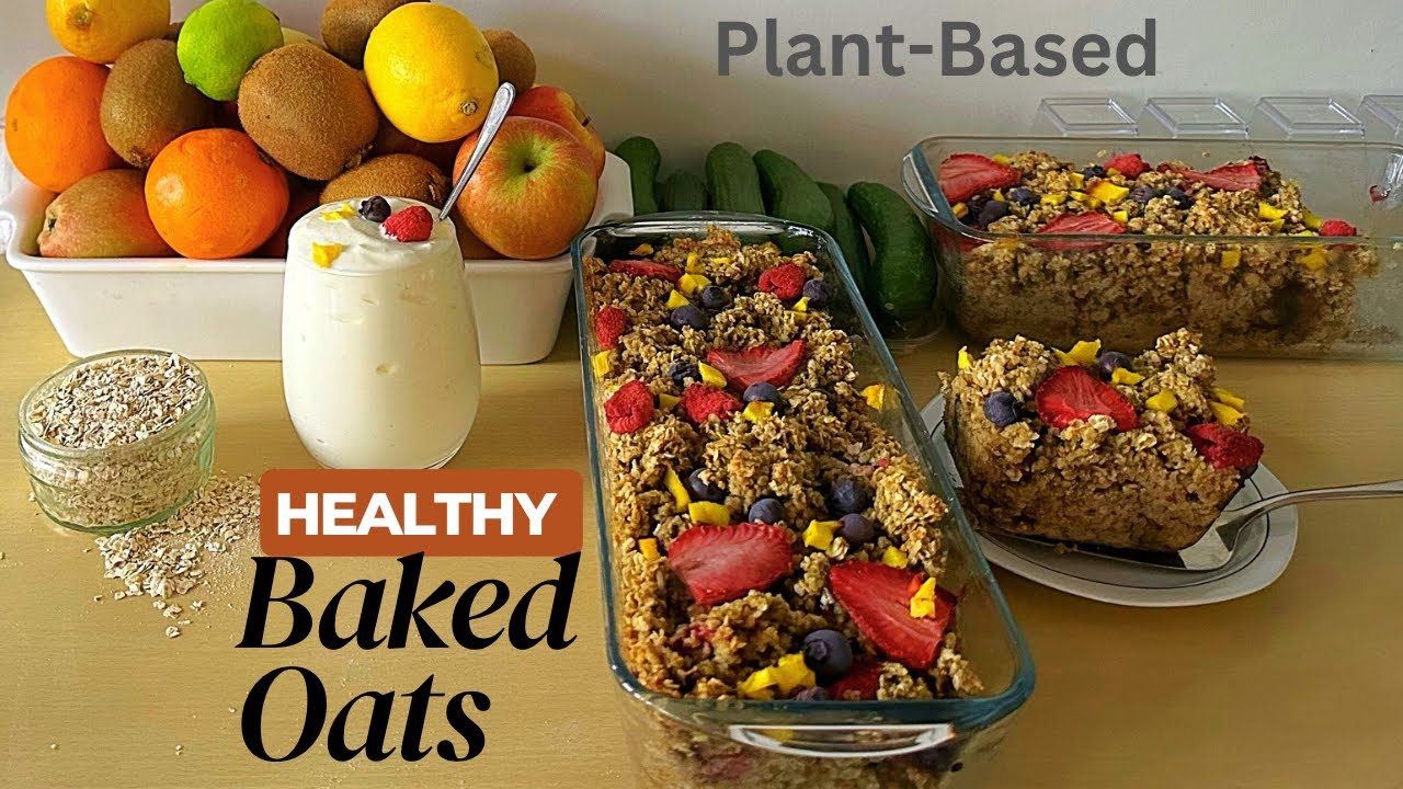Delicious and Nutritious Plant-Based Baked Oats Recipe for a Healthy ...