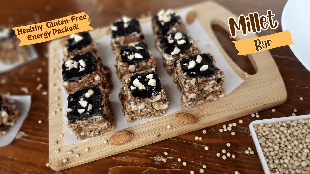 Millet Energy Bars Recipe | Healthy Gluten-Free Snack Ideas | High ...