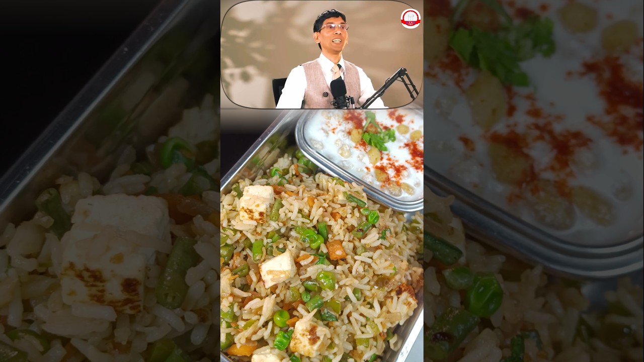 Healthy Veg Fried Rice Recipe by Dr Ryan Fernando #shorts #friedrice # ...