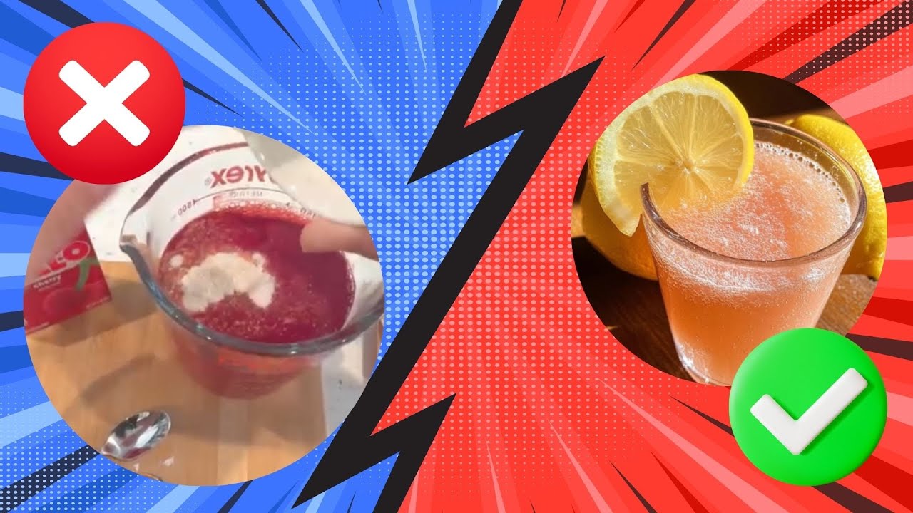 PINK SALT or GELATIN? THE BEST WEIGHT LOSS TRICK! GELATIN TRICK & PINK ...