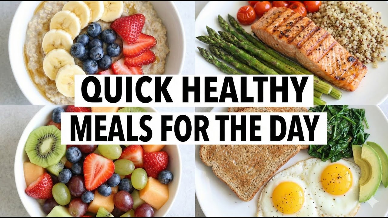 Healthy Breakfast, Lunch & Dinner Recipes for Busy Days | Quick & Easy Meals | The Health Vault ...